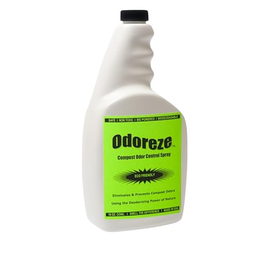 ODOREZE Natural Probiotic Compost Smell Eliminator Spray: 16 oz ...