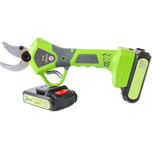 Professional Cordless Electric Pruning Shears, 30mm Cutting Diameter, 2 ...
