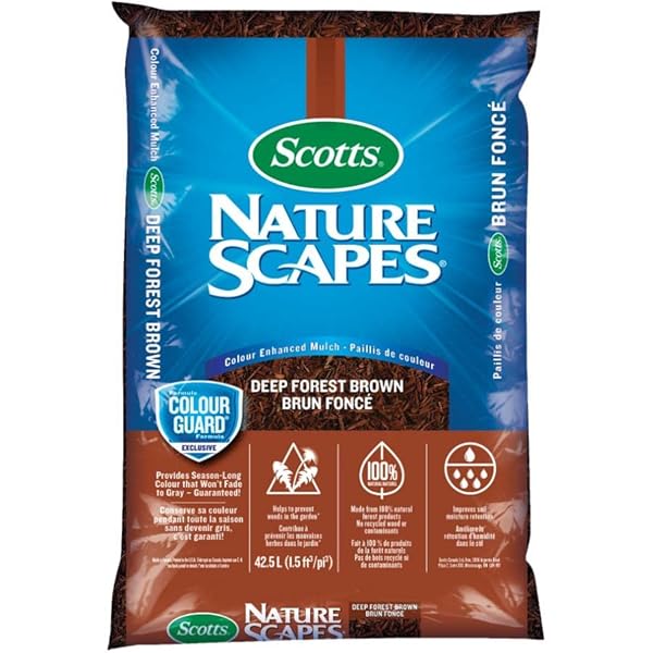 Scotts Deep Forest Brown Garden Mulch - 42.5 L | Gardentia