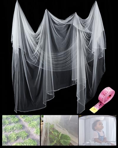 Zonon Insect Netting Garden Mesh Netting Fly Bird Net Barrier Hunting ...